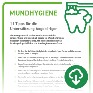 Richtige Mundhygiene: Wie Sie Angehörige unterstützen - Angehörige Pflegen